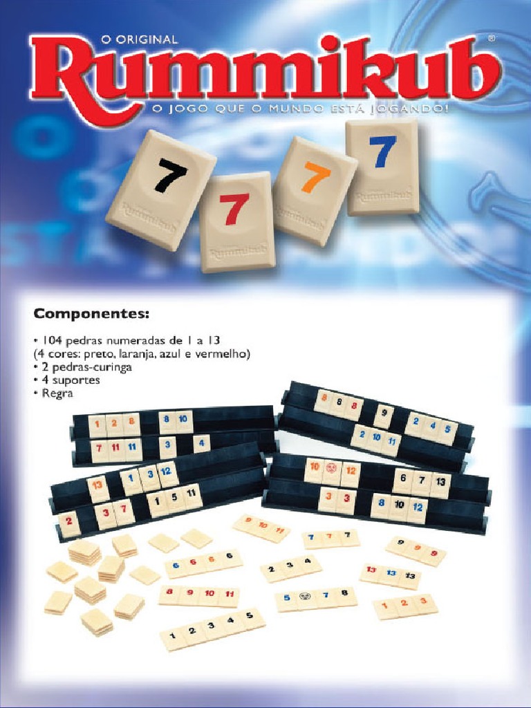 Rummikub Manual Table Games PDF | PDF