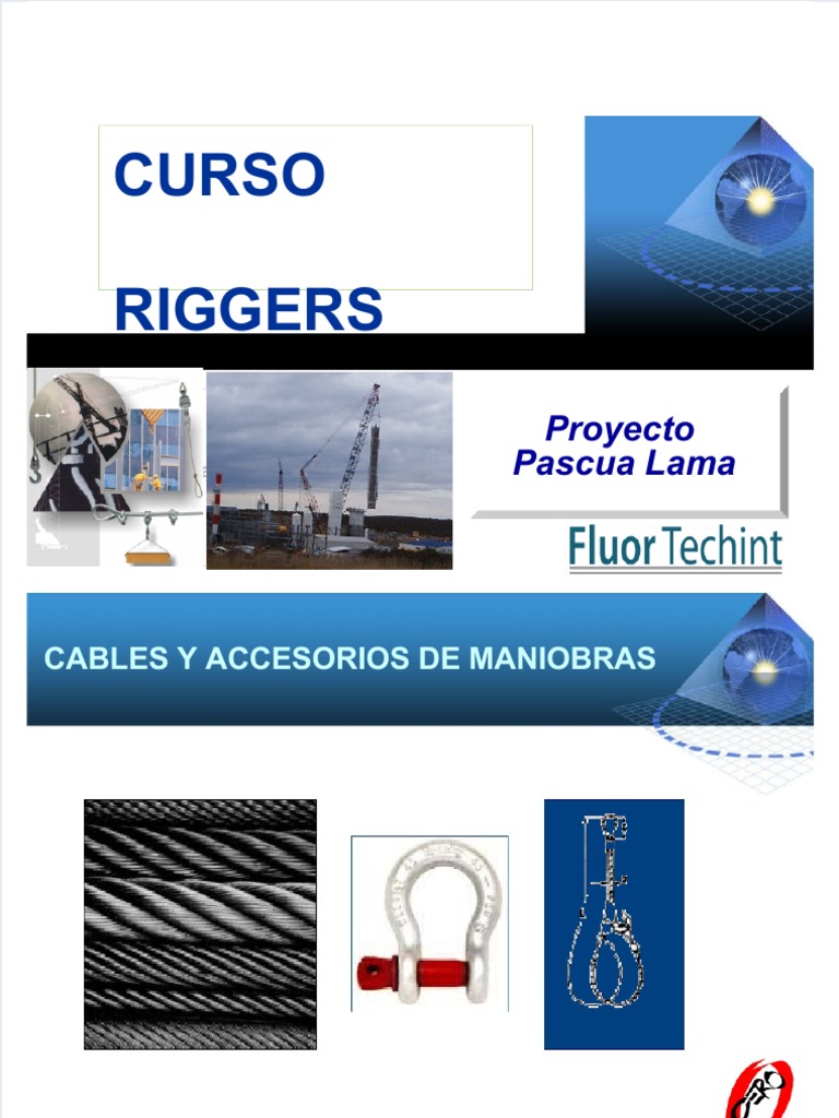 Curso Rigger | PDF | Cuerda | Acero
