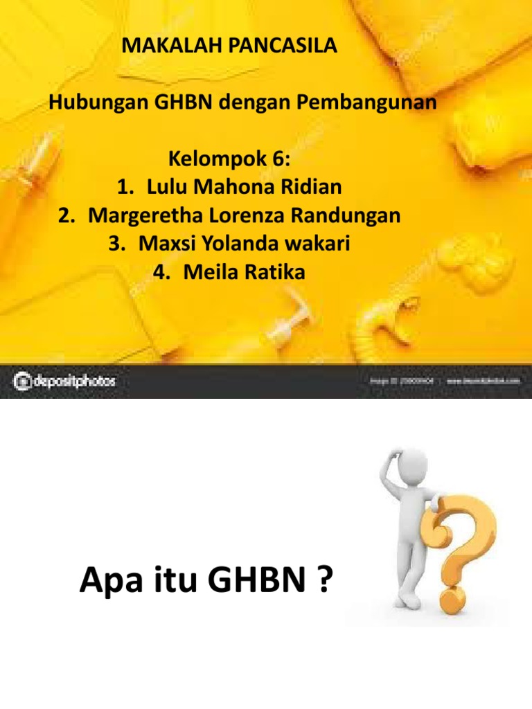 Apa Itu GHBN | PDF