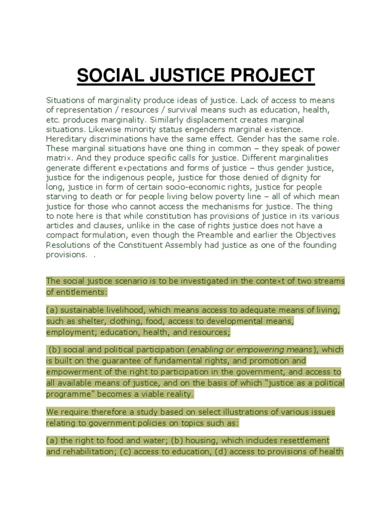 Social Justice Project | PDF | Pottery | Blacksmith