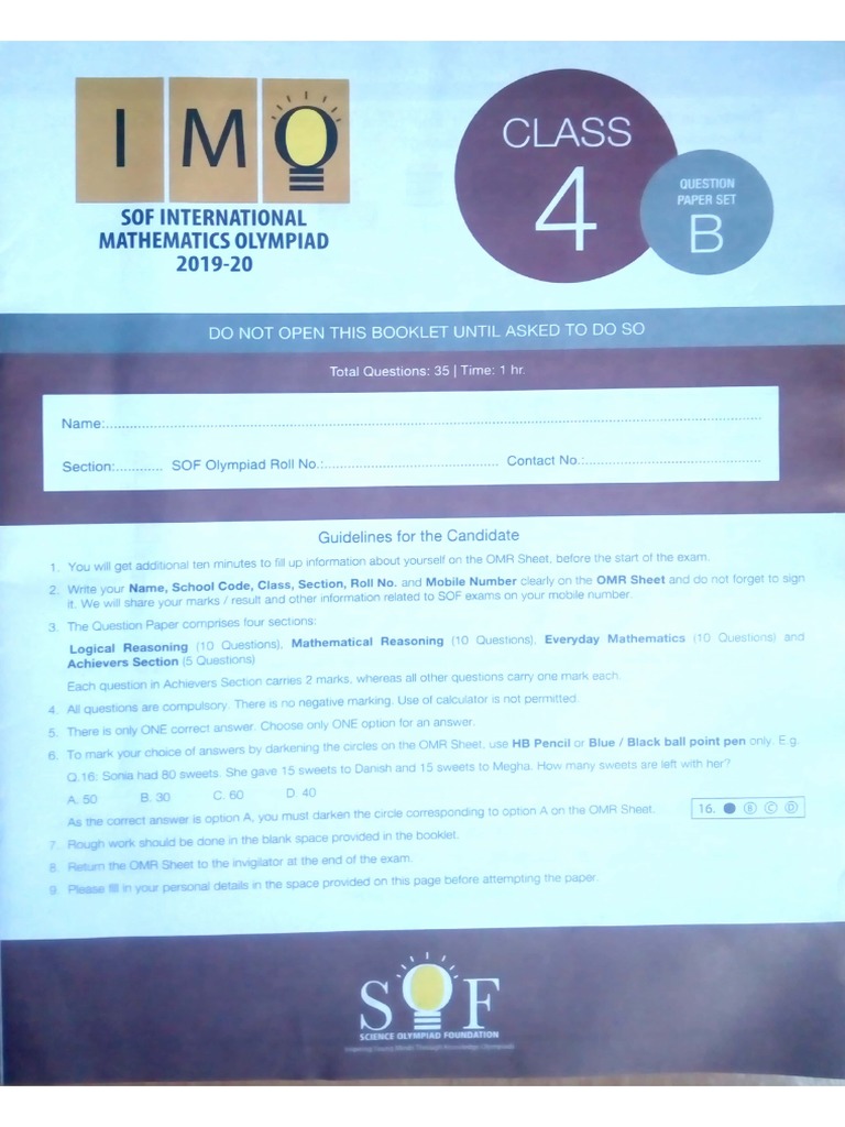 IMO CL 4 Colour | PDF