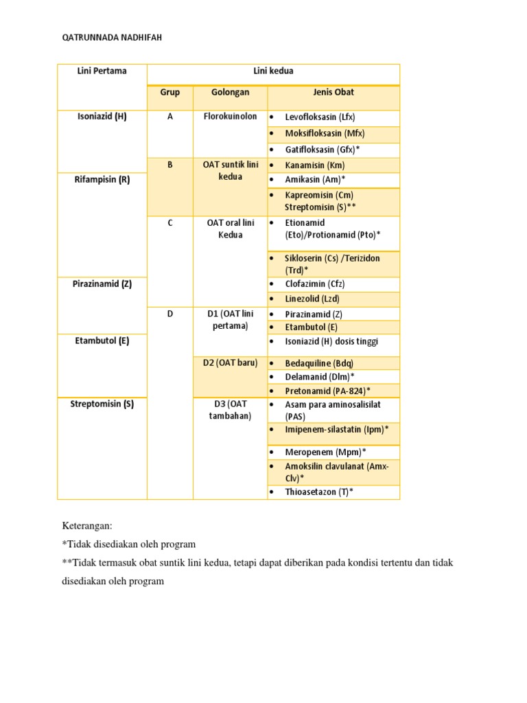 Obat TB Paru | PDF