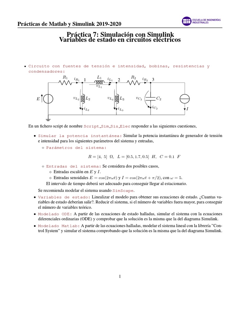 Curso Matlab Simulink Practica 7 PDF | PDF