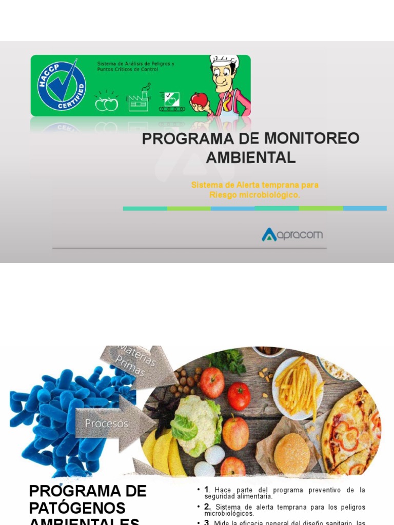 Programa de Monitoreo Ambiental | PDF | Análisis de Riesgo y Puntos Críticos de Control | Naturaleza