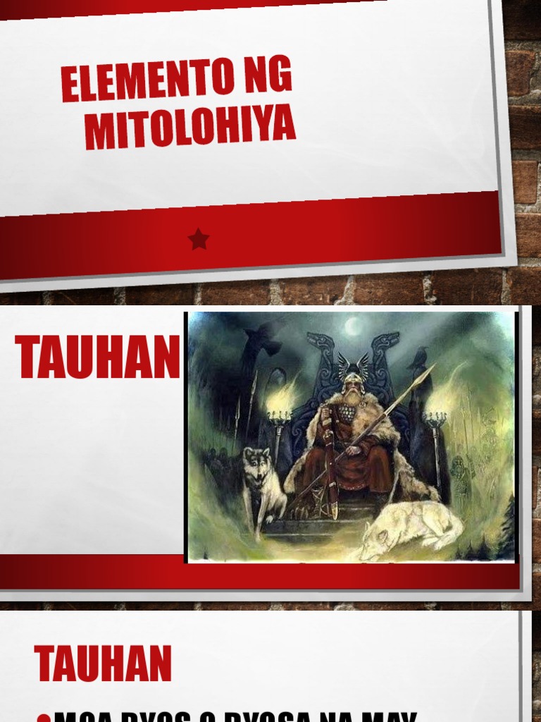 Elemento NG Mitolohiya | PDF