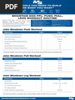 Total Gym Incline Bodyweight Trainer Exercise Chart - Spec | PDF ...
