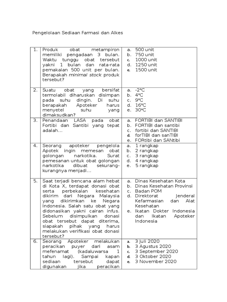 Pengelolaan Obat Fortibi dan Santibi | PDF | Kesehatan Holistik