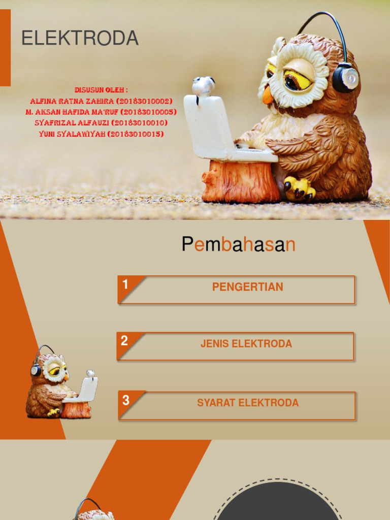 JENIS DAN FUNGSI ELEKTRODA DALAM ALAT LISTRIK | PDF