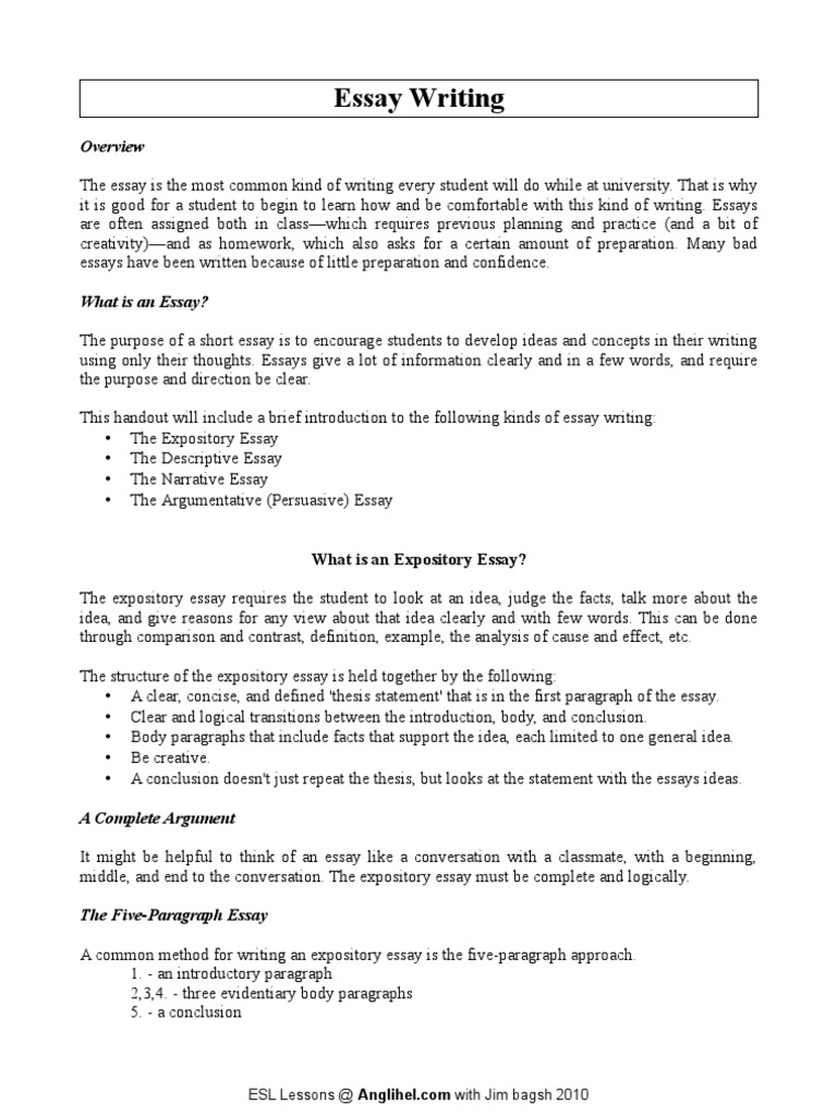 Essay Writing | PDF | Essays | Cats