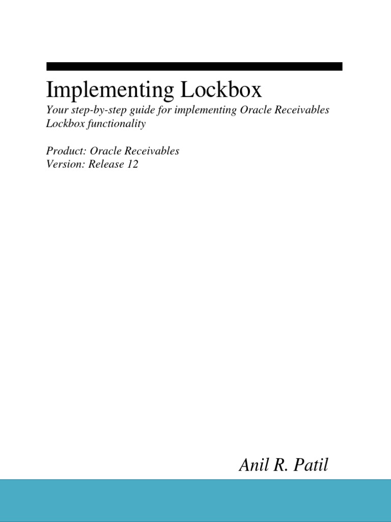 Implementing Lockbox PDF | PDF
