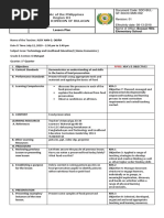 7es New DLL Grade 9 Science | PDF | Circulatory System | Teachers