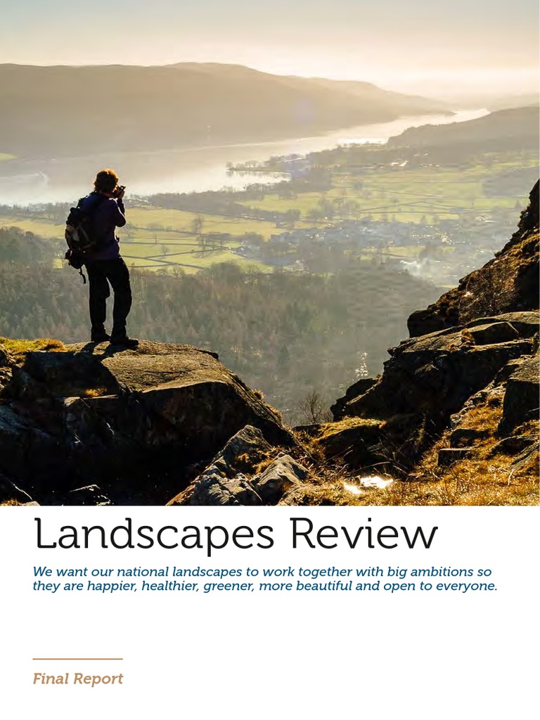 National Landscapes Review Report | PDF | Landscape | Parks