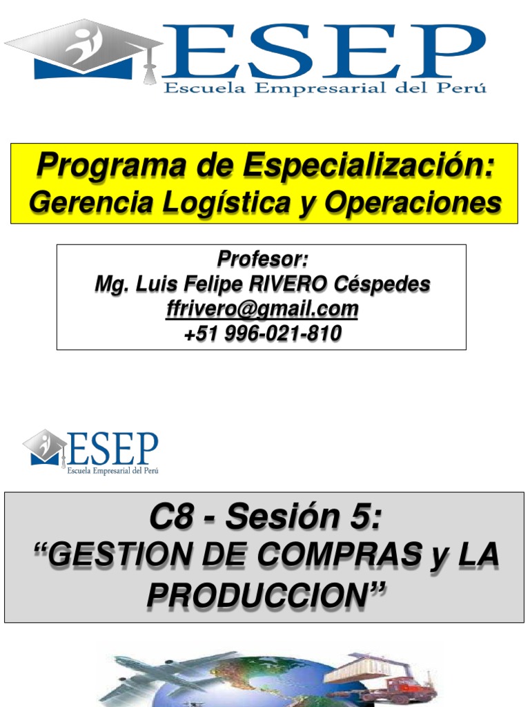Logística - Gestión de Compras y Producción - Versión 1 diapositiva.pdf ...