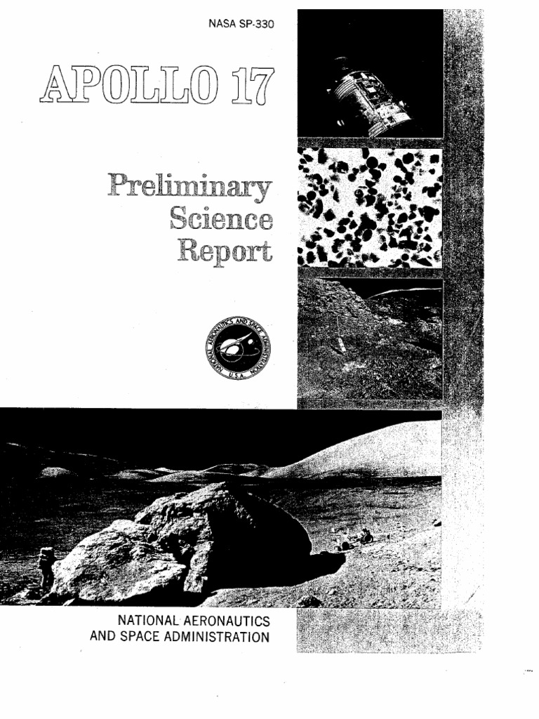 Apollo 17 Preliminary Science Report | Download Free PDF | Moon ...