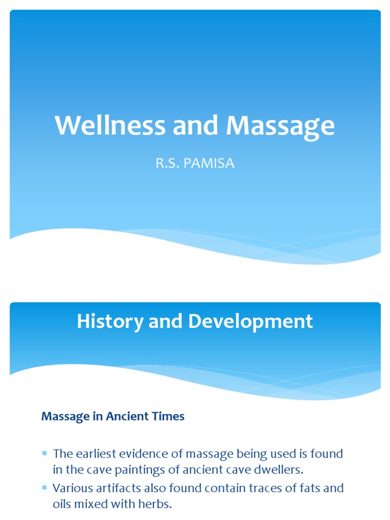 History Wellness and Massage | PDF | Acupressure | Massage