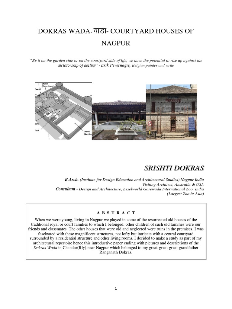 Wada | PDF | Courtyard | Architectural Design