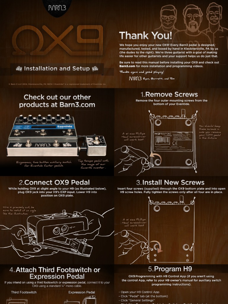 OX9 Manual 2017 | PDF