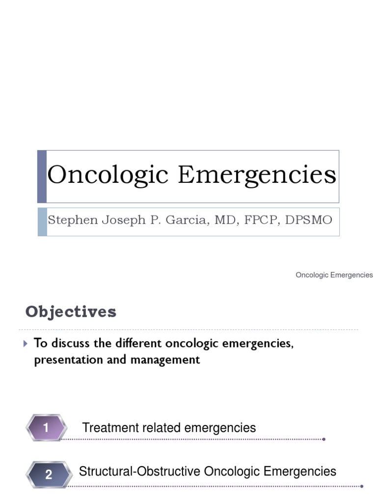 Oncologic Emergencies | PDF | Cancer | Metastasis
