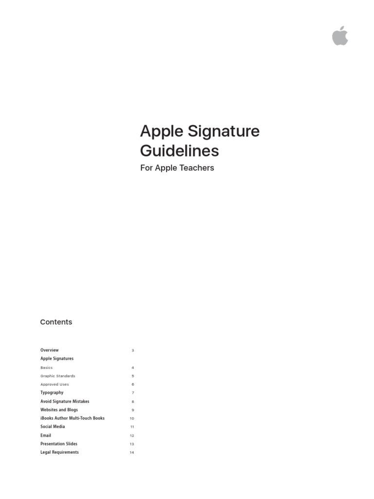 Apple Sig GL AppleTeachers | PDF | Apple Inc. | I Pod Touch