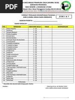 Format Penilaian Lomba PBB | PDF