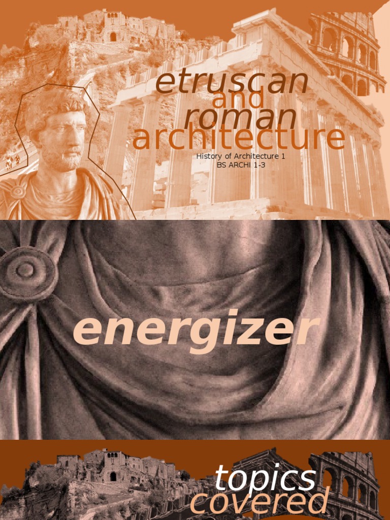 Etruscan Influence on Roman Architecture | PDF | Roman Empire ...