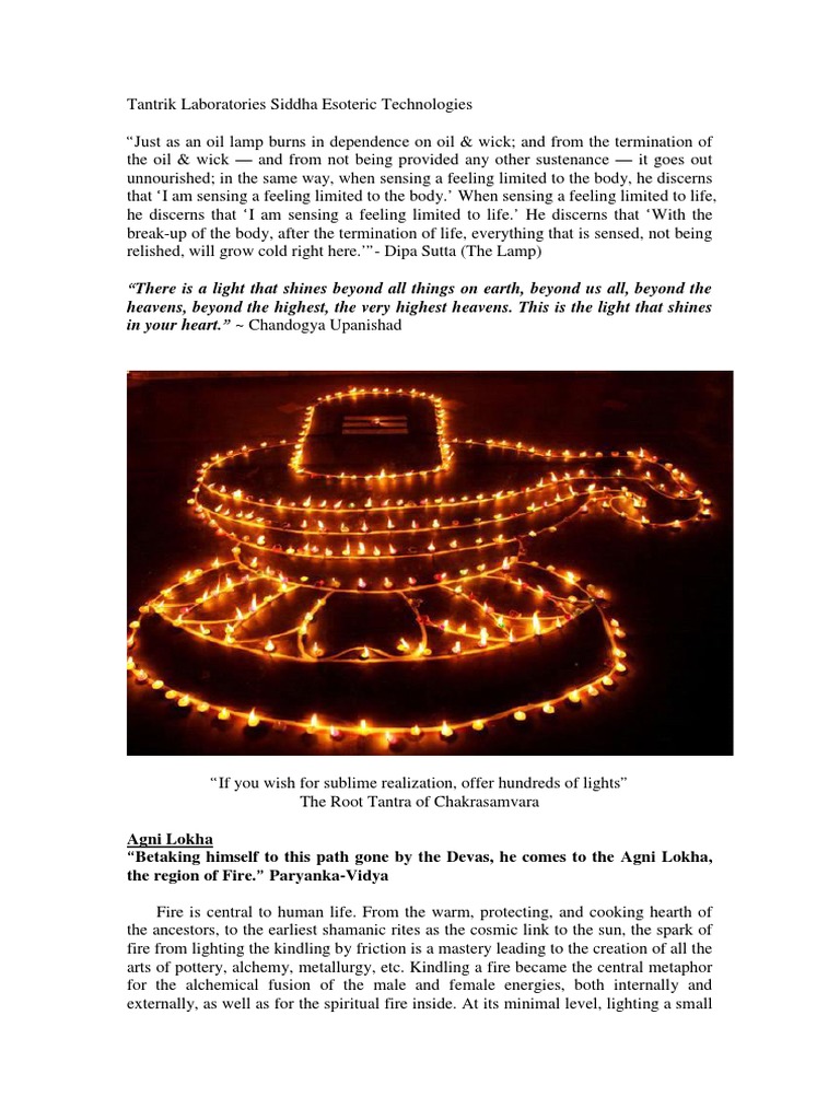 Lamp Meditation PDF | PDF | Meditation | Enlightenment In Buddhism
