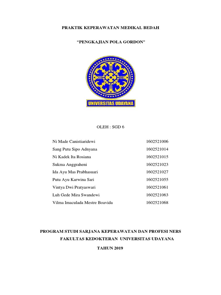 SGD 6 - Pola Gordon | PDF