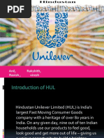 Hindustan Unilever Limited (HUL) Introduction | PDF | Unilever ...