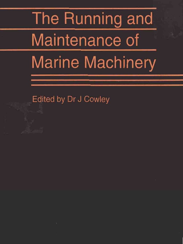 The Running and Maintenance of Marine Machinery PDF | PDF | Electric ...