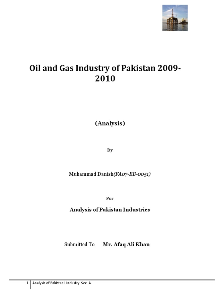 Internship Report On Oil and Gas | PDF | Barrel (Unit) | Petroleum