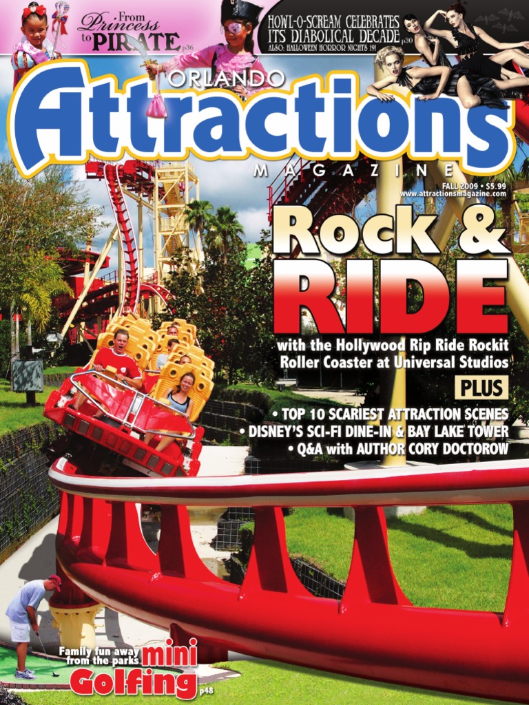 Attractions Magazine: Fall 2009 | PDF | Universal Orlando | Amusement Park
