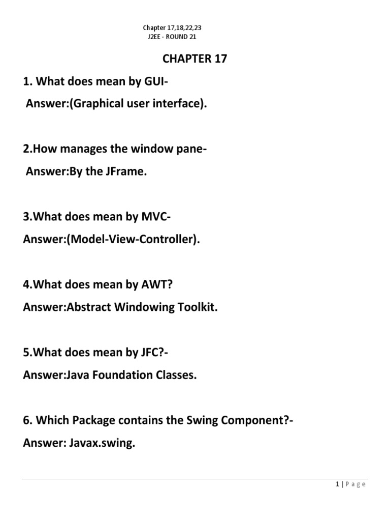 Advance Java MCQ | PDF | Xslt | Xml