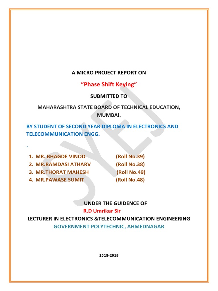 DSC Project Report | PDF | Modulation | Radio