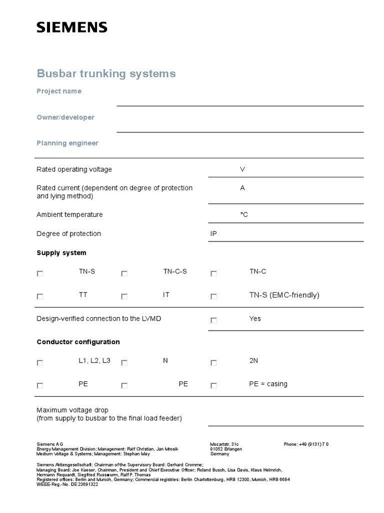 13 Tip Checklist Busbar Trunking Systems | PDF