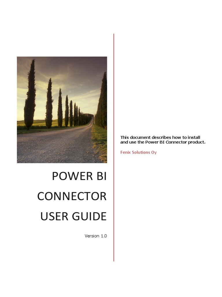 Power Bi Connector User Guide | PDF | Customer Relationship Management ...