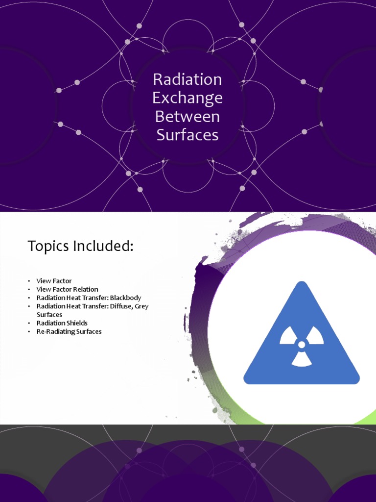 Report Radiation Exchange Between Surfaces Pdf Heat Transfer