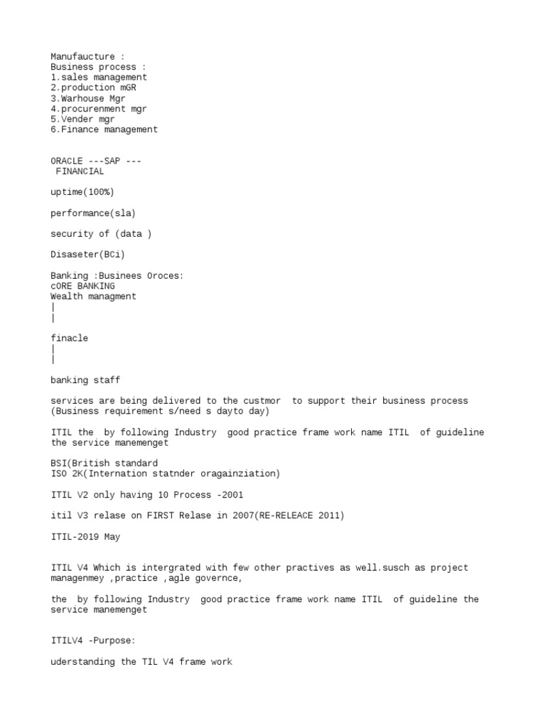 Itel V4 | PDF | Itil | Information Security