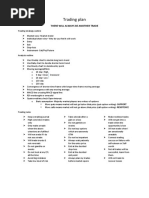 Swing Trading Checklist | PDF | Market Trend | Securities (Finance)