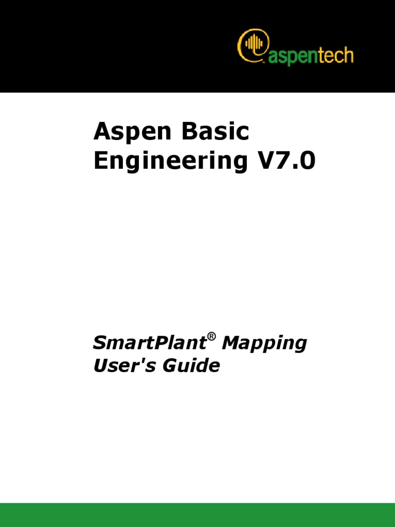 Aspen Basic Engineering V7.0-SmartPlant Mapping | PDF | Conceptual ...