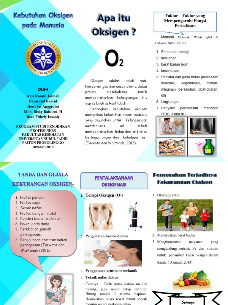 Leaflet Oksigen | PDF