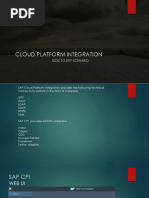 SAP CPI: Integration Process & Exception Handling | PDF | Database Transaction | Databases