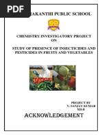 Class 12th Project | PDF | Pesticide | Insecticide