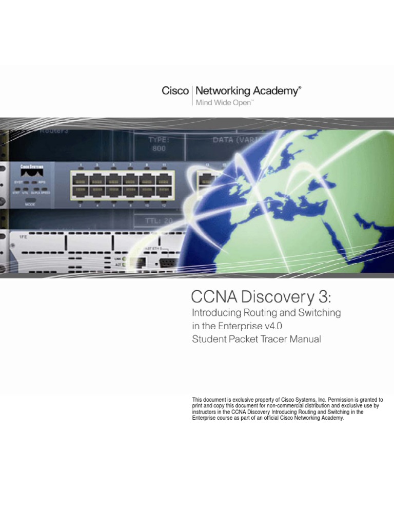 Packet Tracer Sample PDF | PDF | Router (Computing) | Cisco Certifications