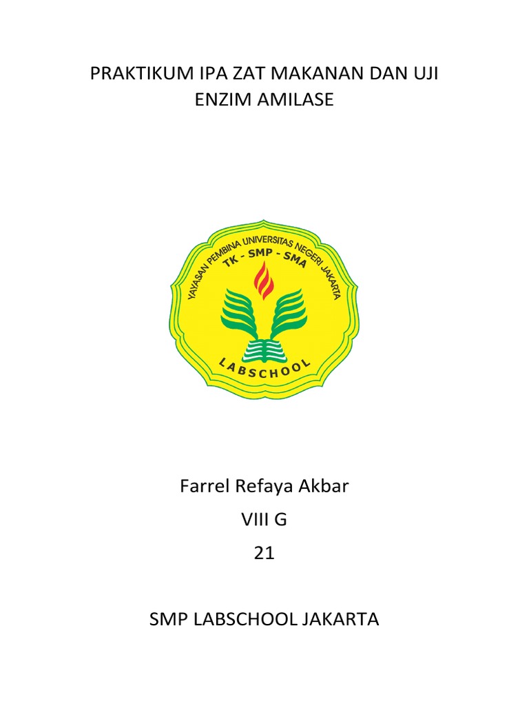 DETEKSI ZAT MAKANAN DAN UJI FUNGSI ENZIM AMILASE | PDF