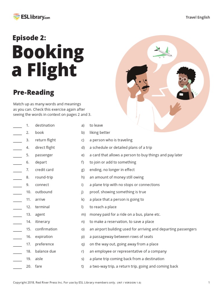 122 02 Booking-a-Flight US Student | PDF | John F. Kennedy ...