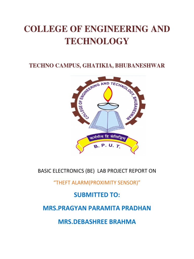 LED Thermometer Project Report: Design and Working of an 8-LED Bar ...