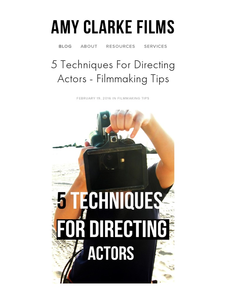 5_Techniques_for_Directing_Actors_-_Film.pdf | Actor | Filmmaking
