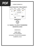 WWTP Process Flow Chart | PDF | Sewage Treatment | Biodegradable Waste ...