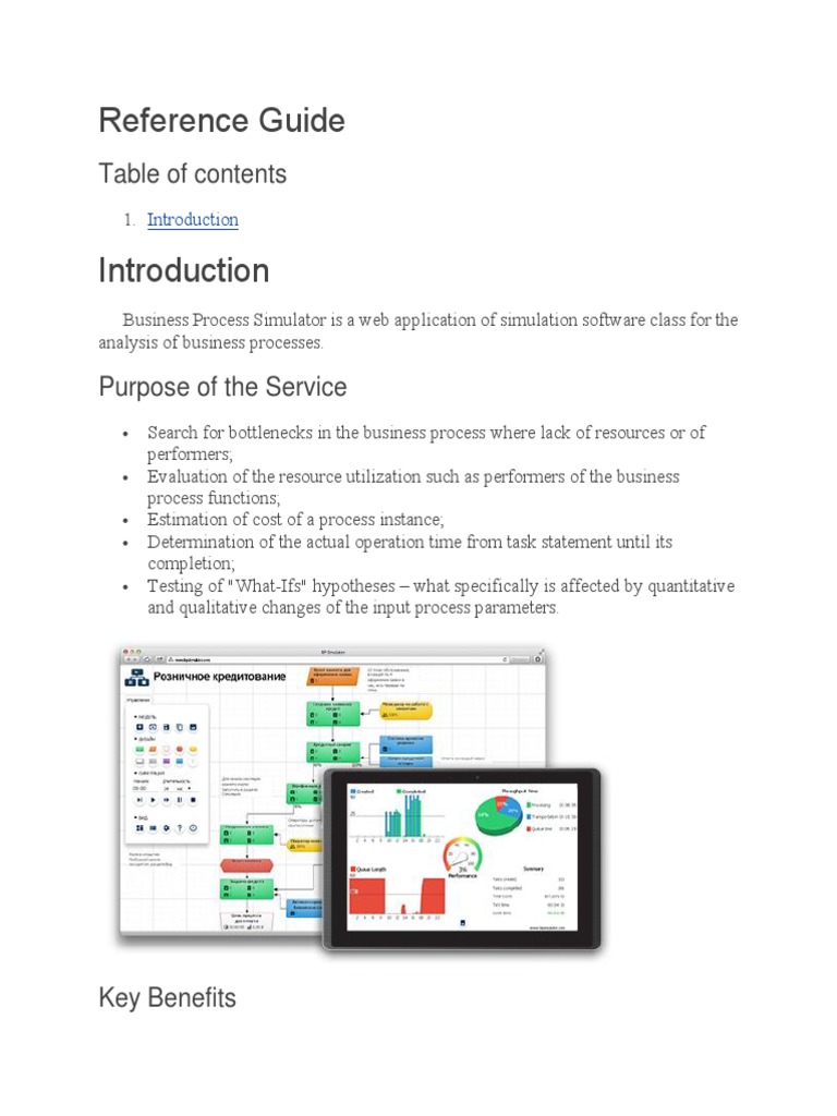 BP Simulator Reference Guide | PDF | Library (Computing) | Business Process