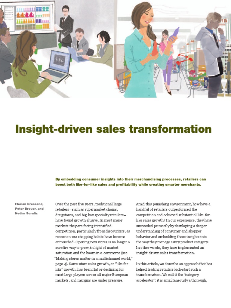 Insights Driven Sales | PDF | Retail | Analytics